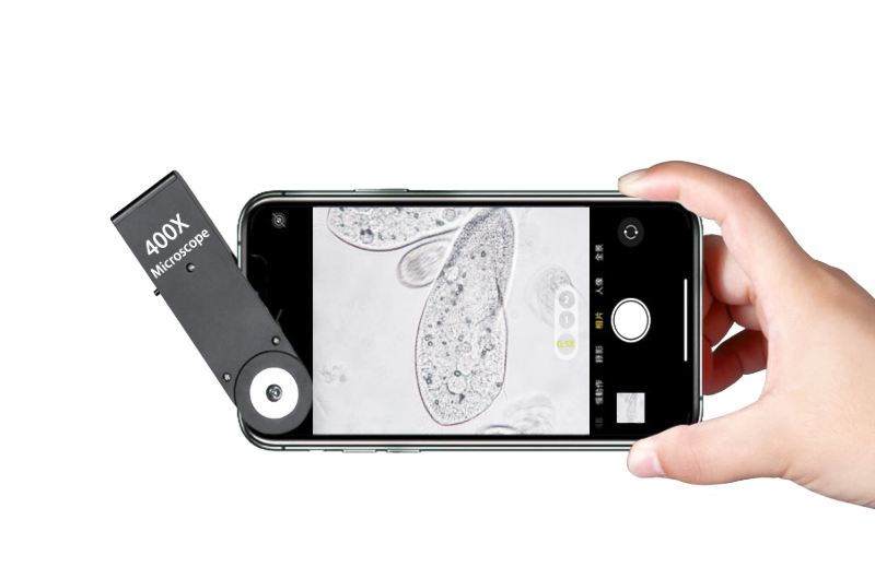 China Photography 400X Microscope lens with led light for smartphones ...